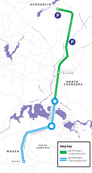 Canberra Light Rail Stage 2 – Strategic transport modelling and public ...